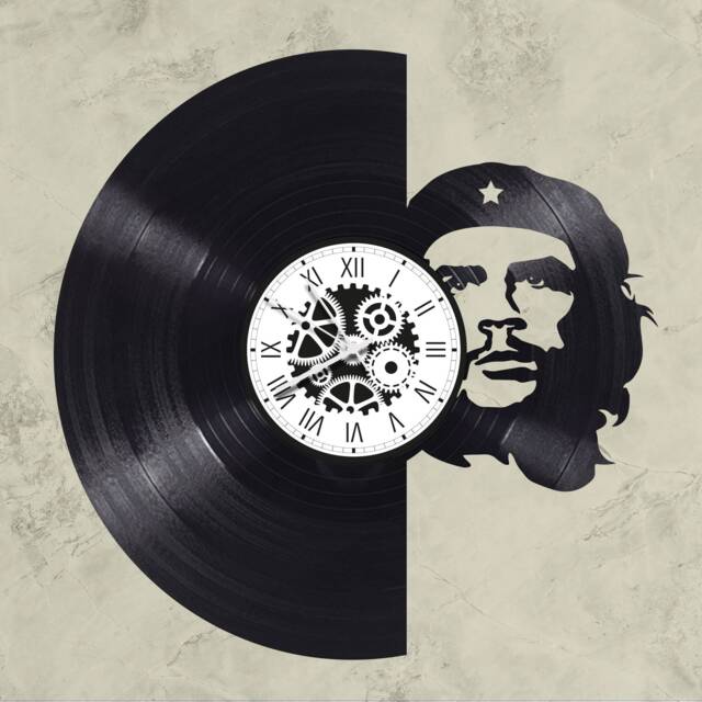 Che Guevara Theme 33 Rpm Vinyl Record Clock by Etsy | ufurnish.com