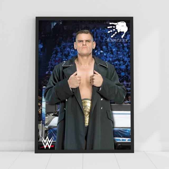 Wwe Print - Gunther Crowd Poster Wrestling Wall Art by Etsy | ufurnish.com