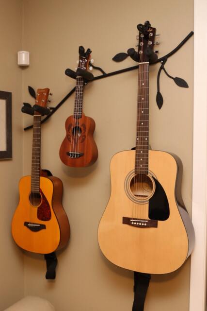 Branch Shaped Guitar Holder Finished in Oil Rubbed Bronze , Stand ...
