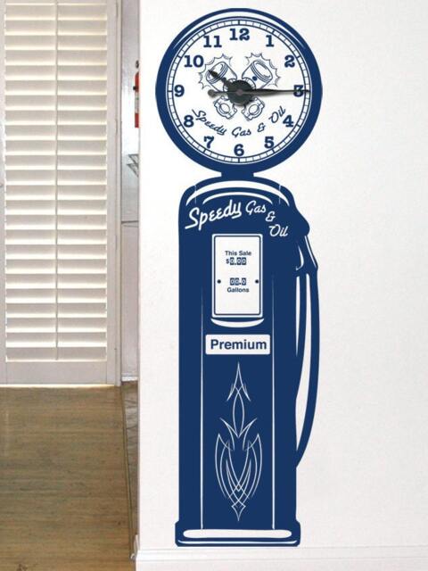 Gas Pump Clock Kit & Vinyl Wall Art - Custom Wording Available by Etsy ...