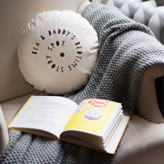 Personalized Bedtime Story Spot Cushion - Daddy Gift by Etsy | ufurnish.com