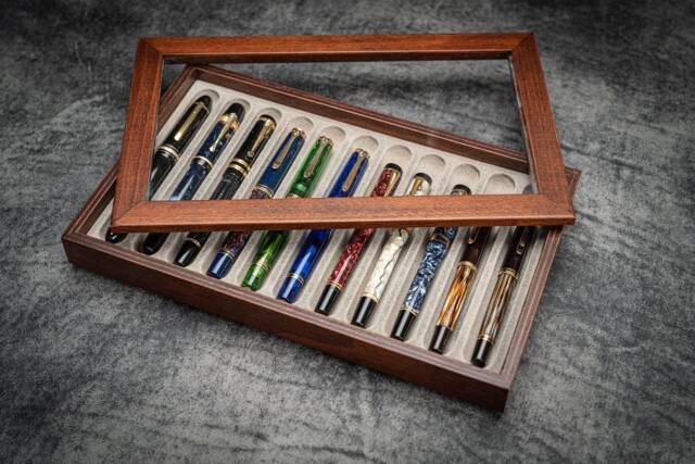 Stack & Store Wood Pen Display Box - With Clear Lid by Etsy | ufurnish.com