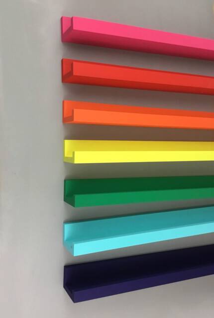 Floating Wood Painted Wall Shelf by Etsy | ufurnish.com