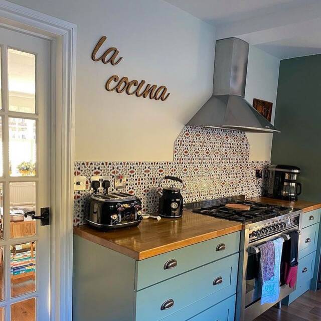 La Cocina Wood Sign, Rustic Kitchen Wall Decor by Etsy | ufurnish.com