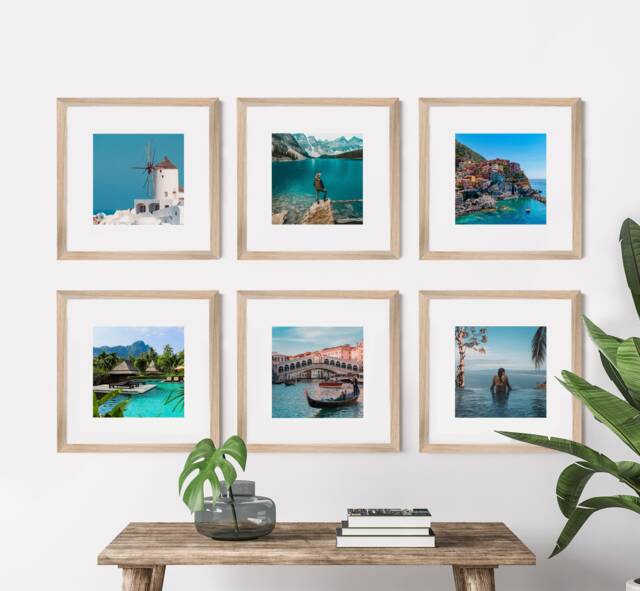 Personalized Photo Print Set Of 6 Custom Home Wall Decor by Etsy ...