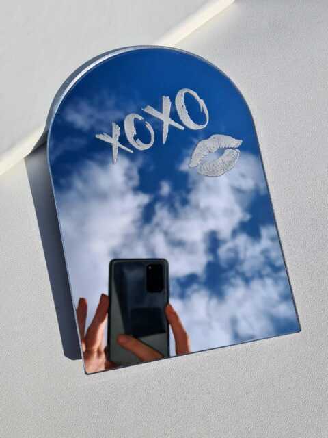 Lipstick Kiss Mirror Y2K Wall Decor Girly Bedroom Sassy Diva Aesthetic ...