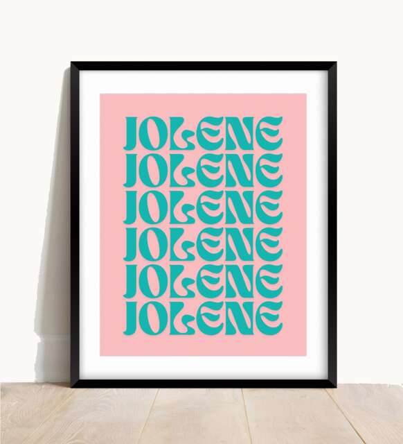 Dolly Parton Jolene Poster Country Music Wall Art by Etsy | ufurnish.com