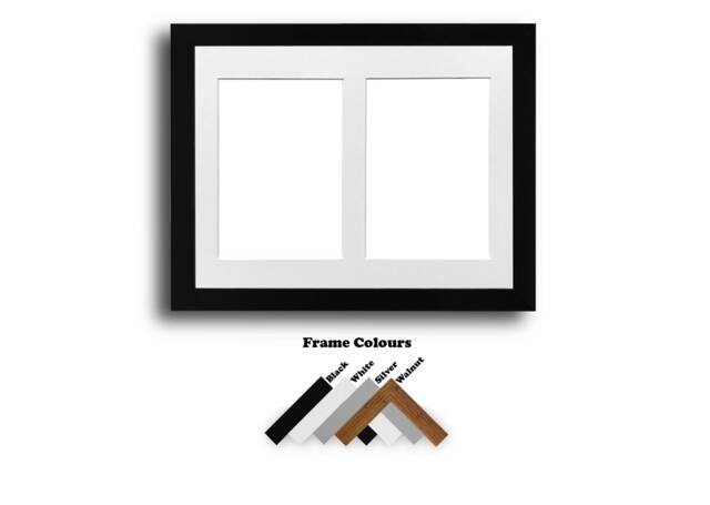Black Mdf Multi Aperture Photo Frame Landscape Portrait by Etsy ...
