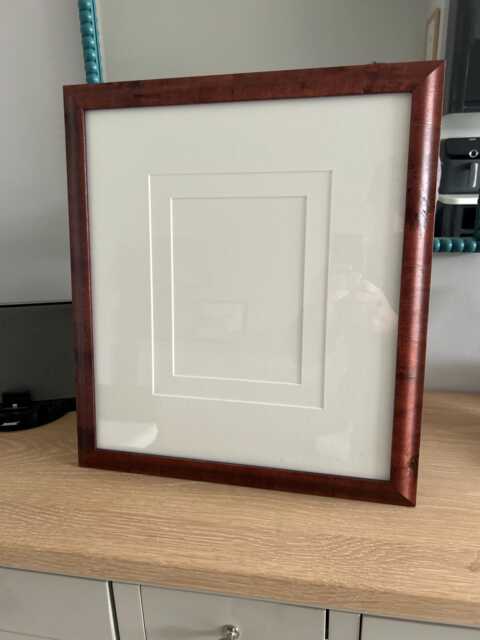 Handmade Burr Walnut Picture Frame - 30mm Curved Wood by Etsy ...