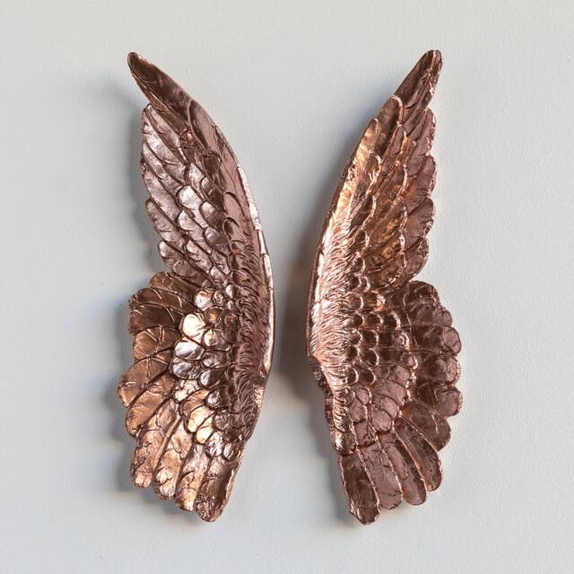 Faux Taxidermy Mini Angel Wings - Wall Decor Rose Gold Ang11 by Etsy ...