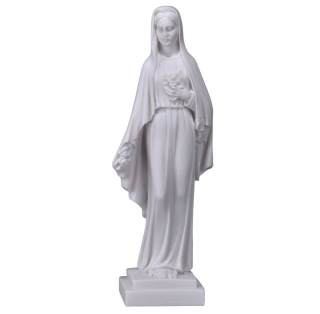 Virgin Mary Mother Of Jesus Holy Our Lady Of Rose Madonna Statue ...