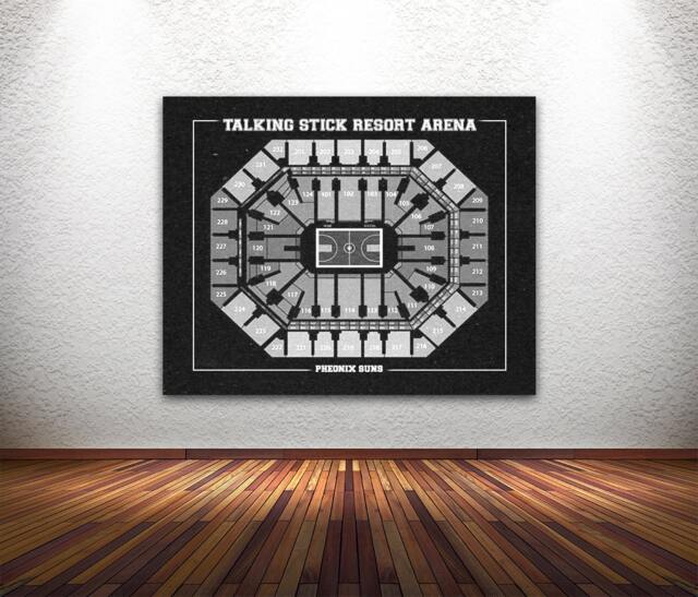 Vintage Talking Stick Resort Arena Seating Chart Print by Etsy ...