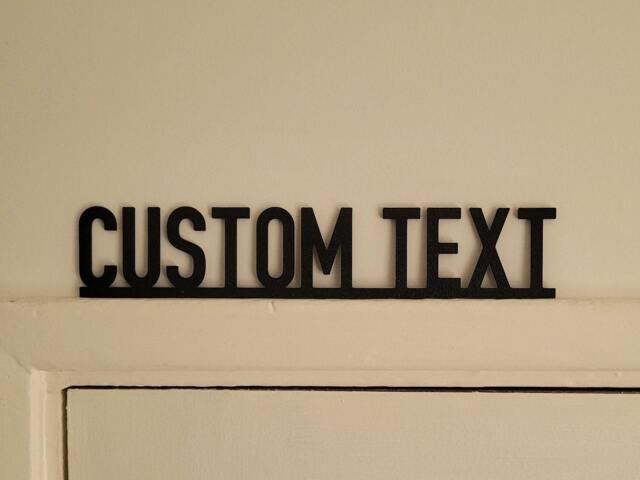 Custom Door Topper Sign - Free Standing Wall Decor Swearing Home ...
