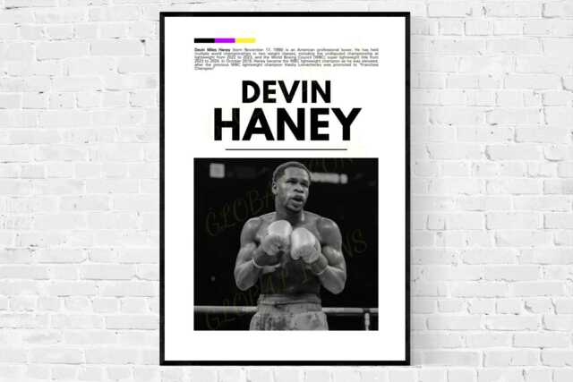 Devin Haney Boxing Poster The Dream, Fan Art Print by Etsy | ufurnish.com