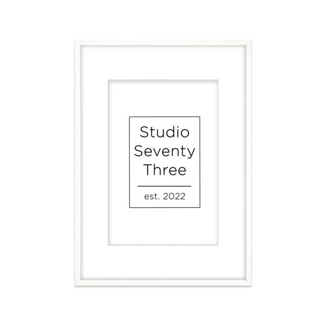 White Wooden Photo Frame A2 With Mount For A3 - Wall Display Home Decor ...