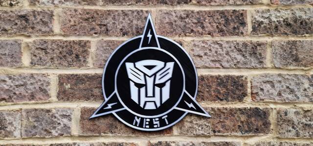 Transformers Nest Plaque 3D Theme Park Wall Decor by Etsy | ufurnish.com