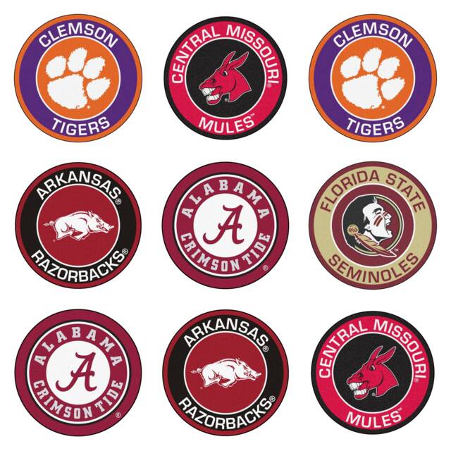 College Team Nightlights - Ncaa/College Handmade With Acrylic Shapes by ...