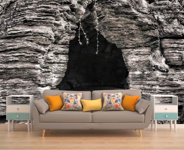 Cave Entrance Wall Mural, Peel & Stick Wallpaper by Etsy | ufurnish.com