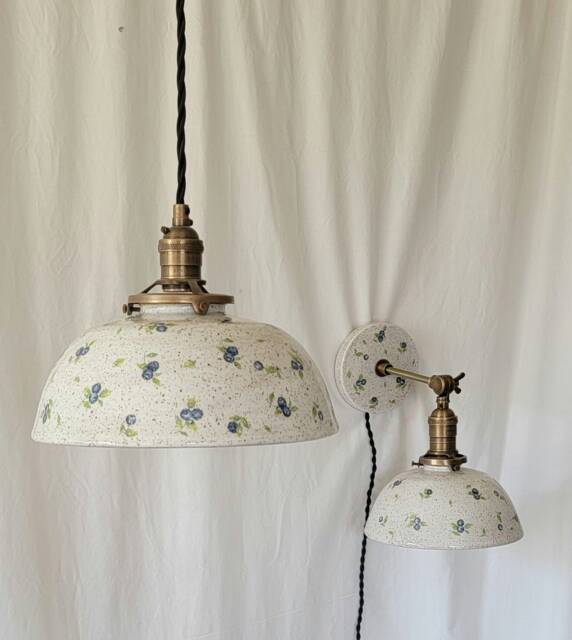 style#1005 Lighting, Pendant Light, Blueberries, Farmhouse Lighting ...