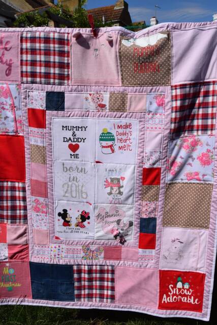 Keepsake Memory Quilt Heirloom Blanket Made From Loved Ones' Clothes by ...