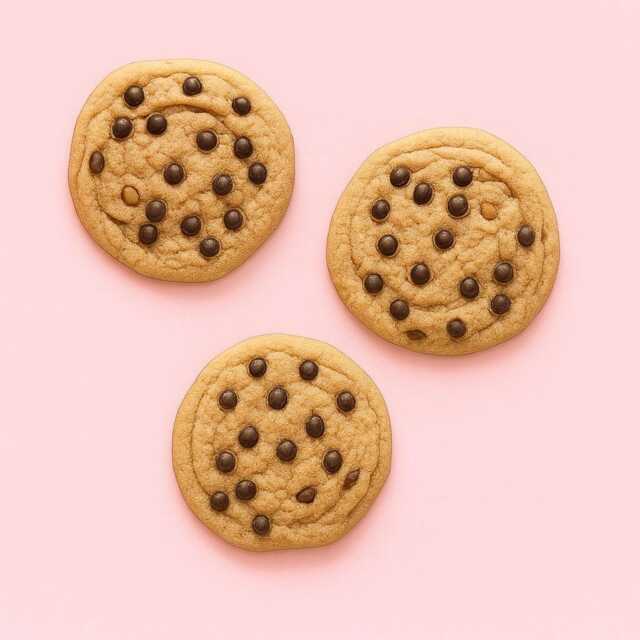 Chocolate Chip Cookies 3 Pc Set Jumbo Wall Sculpture Art/3D Art/Resin ...