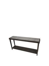 Laura Ashley Natural Wood Hunsonby Console Table in Dark, Size ...