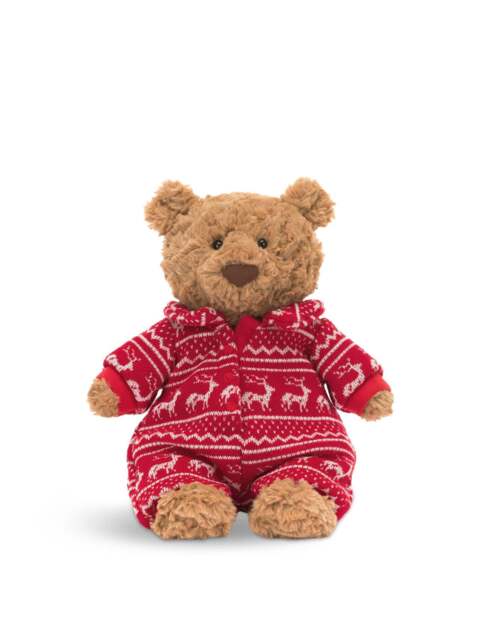 Jellycat Bartholomew Bear Winter Pyjamas by Fenwick | ufurnish.com