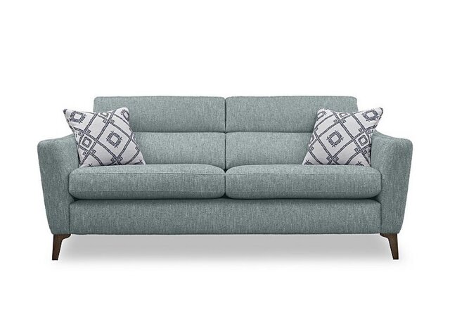 Moderna 3 Seater Sofa - Duck Egg by Furniture Village | ufurnish.com