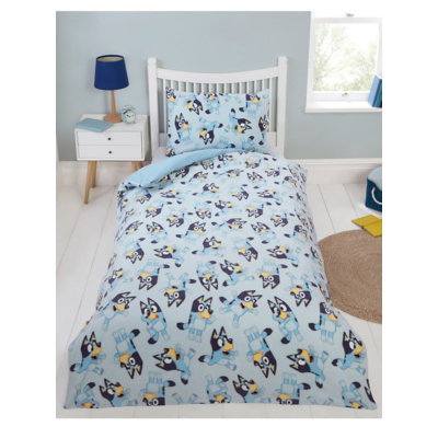 Bluey Fleece Single Duvet Set by George at ASDA | uFurnish.com