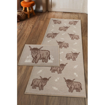 maker Highland Cow Runner Pack by George at ASDA | ufurnish.com