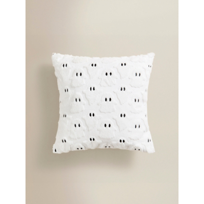 White Halloween Ghost Teddy Cushion by George at ASDA | ufurnish.com
