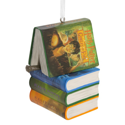 Hallmark Harry Potter Book Stack Tree Decoration by George at ASDA ...