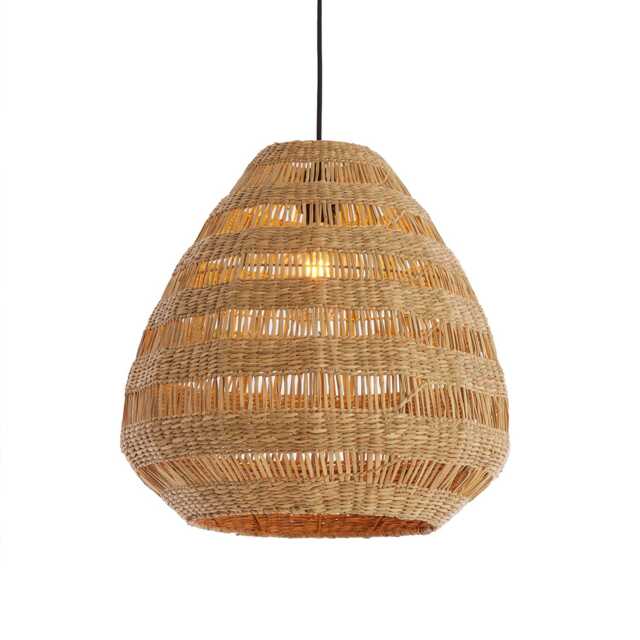 Graham and Green Natural Seagrass Ceiling Light by Graham & Green ...