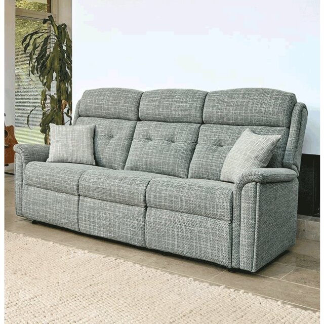 Sherborne Roma 3 Seater Sofa in Fabric - Small - Range 1 by Haskins ...