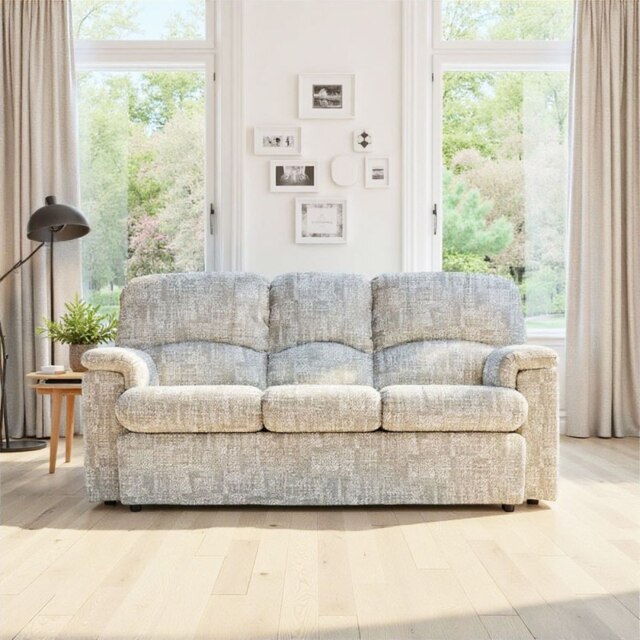 G Plan Chloe 3 Seater Sofa in Fabric - Grade B by Haskins Furniture ...