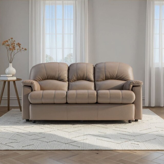 G Plan Chloe Small 3 Seater Sofa in Leather - Grade L by Haskins ...