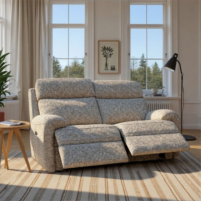 G Plan Hardy 2 Seater Power Recliner Sofa In Fabric - Standard - Grade ...