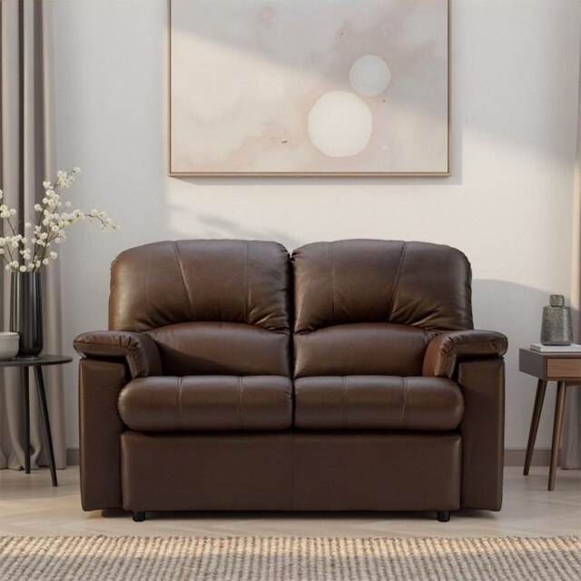 G Plan Chloe 2 Seater Sofa in Leather - Grade H by Haskins Furniture ...