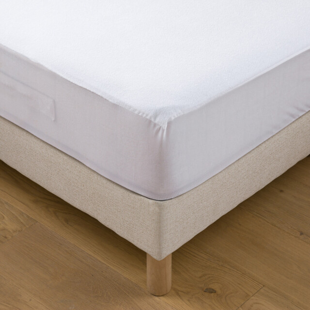 Waterproof Towelling Cotton Mattress Protector, 23cm Depth by La ...