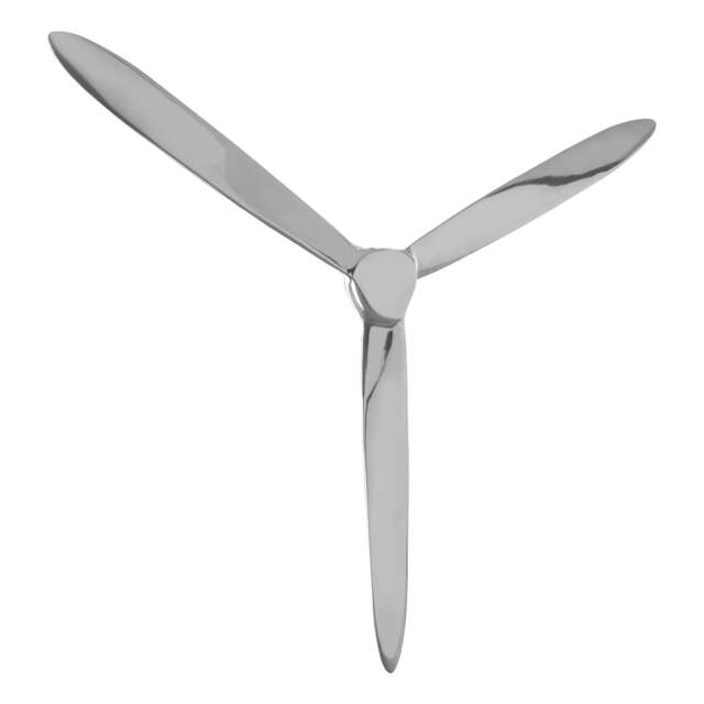 Sawyer Wall Art – Mounted 3 Blade Propeller by Luxe Realms | ufurnish.com