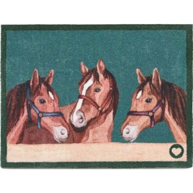 Rackhams Eco-Friendly Stable Horses Inspired Mat - 65X85 cm by Rackhams ...