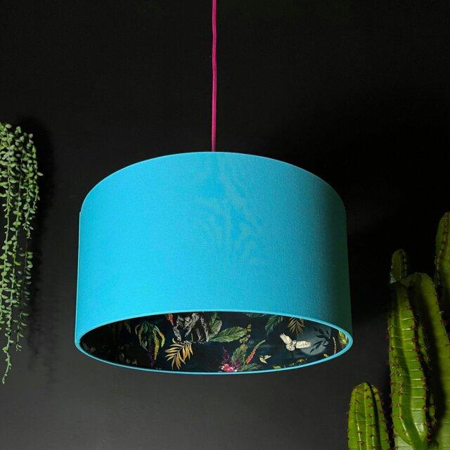 "Rackhams Twilight Deadly Night Shade Silhouette Lampshade in Sky ...