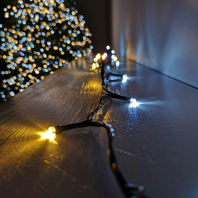 Rackhams 200 LED 16m Premier SupaBrights Indoor Outdoor Christmas Multi ...
