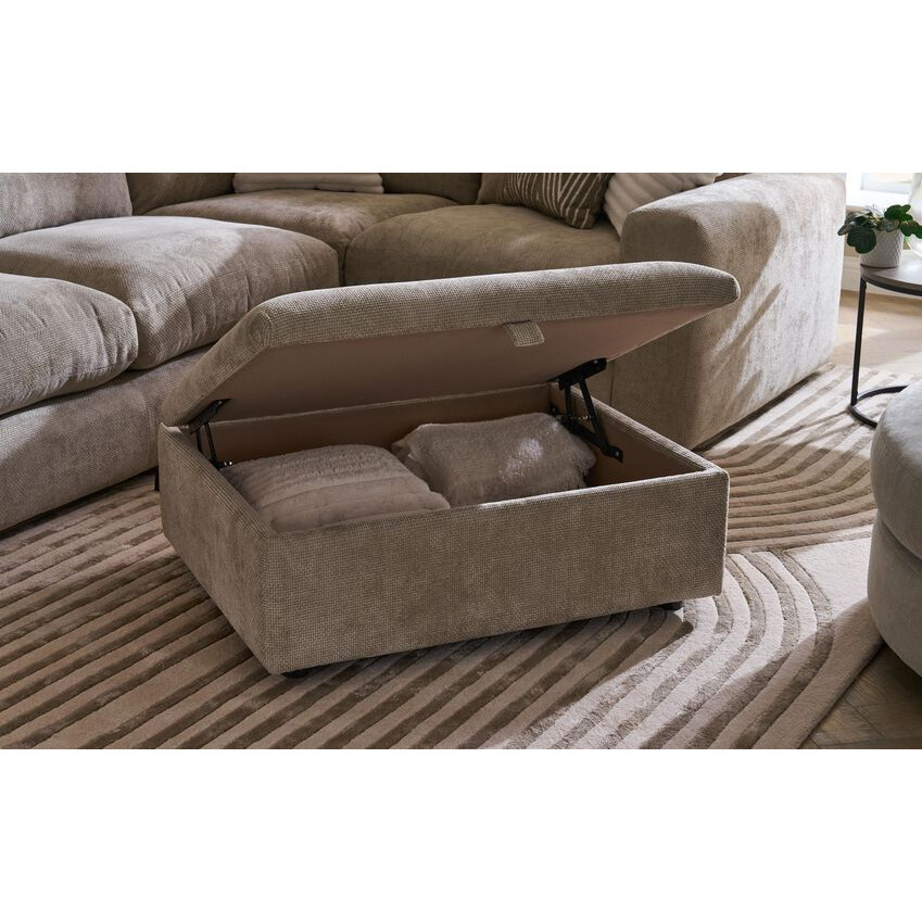 Fabric Stacey Solomon Lola Storage Footstool by SCS | ufurnish.com
