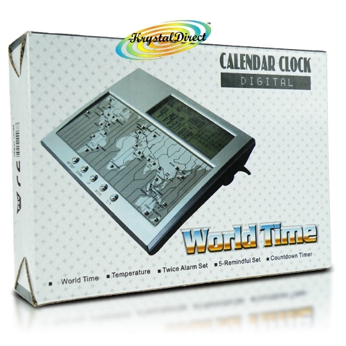 Psv js2417 world time digital clock n/a by Tesco - Marketplace ...
