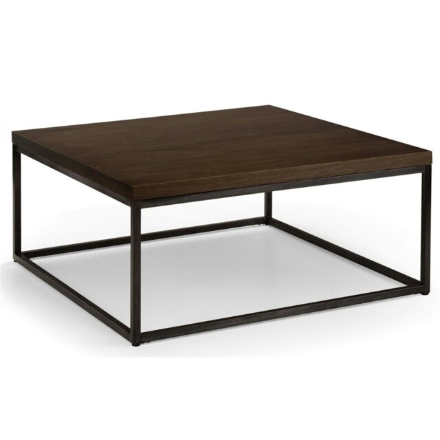 Dark Classic Oak Square Coffee Table Brown Brown by Tesco - Marketplace ...