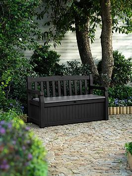 Keter Eden Storage Bench by Very | ufurnish.com