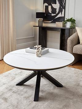 The Very Collection Arabella Ceramic Coffee Table by Very | ufurnish.com