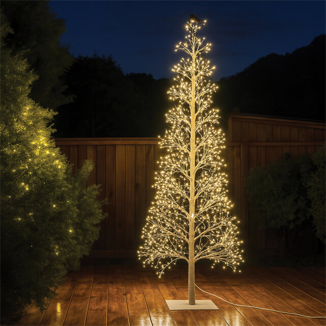 Wire Tree 2000ww Micro led Christmas Tree by Wayfair | ufurnish.com