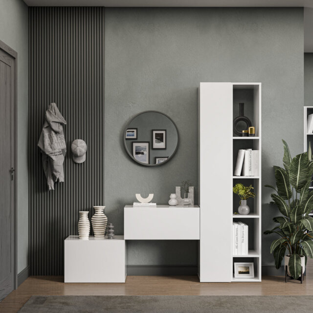 Siena Moduler Modern TV Unit Wall Mount – Customizable Layout, Floating ...